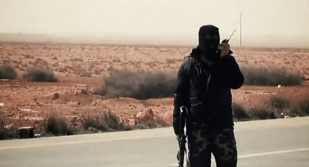 A "dangerous ISIS member" was arrested in Raqqa, Syria