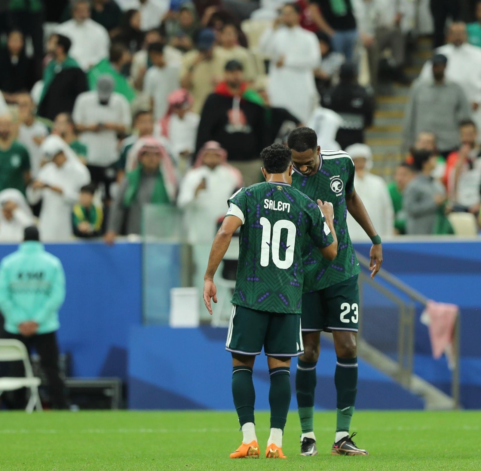 In a match that went to extra time, Saudi Arabia defeats Palestine and ...