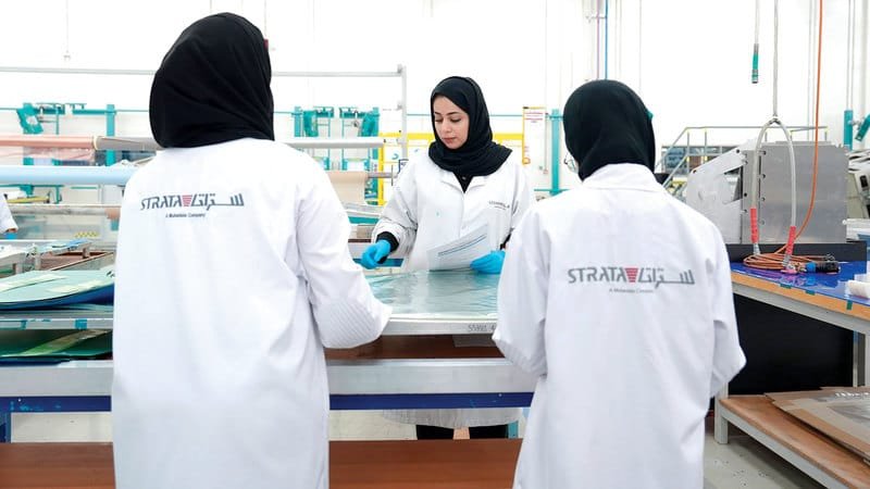During 2025.. 40% growth in Strata's production of aircraft structure ...