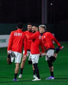 Egypt's national team concludes preparations for the match against ...