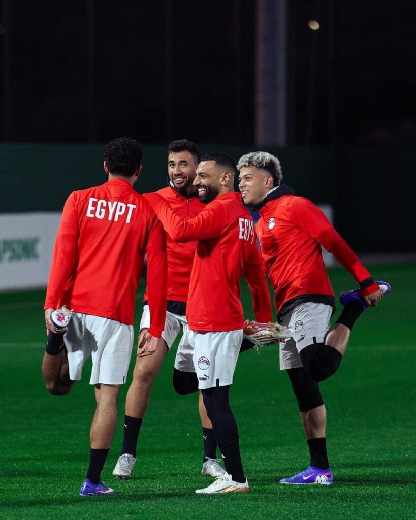 Egypt's national team concludes preparations for the match against ...