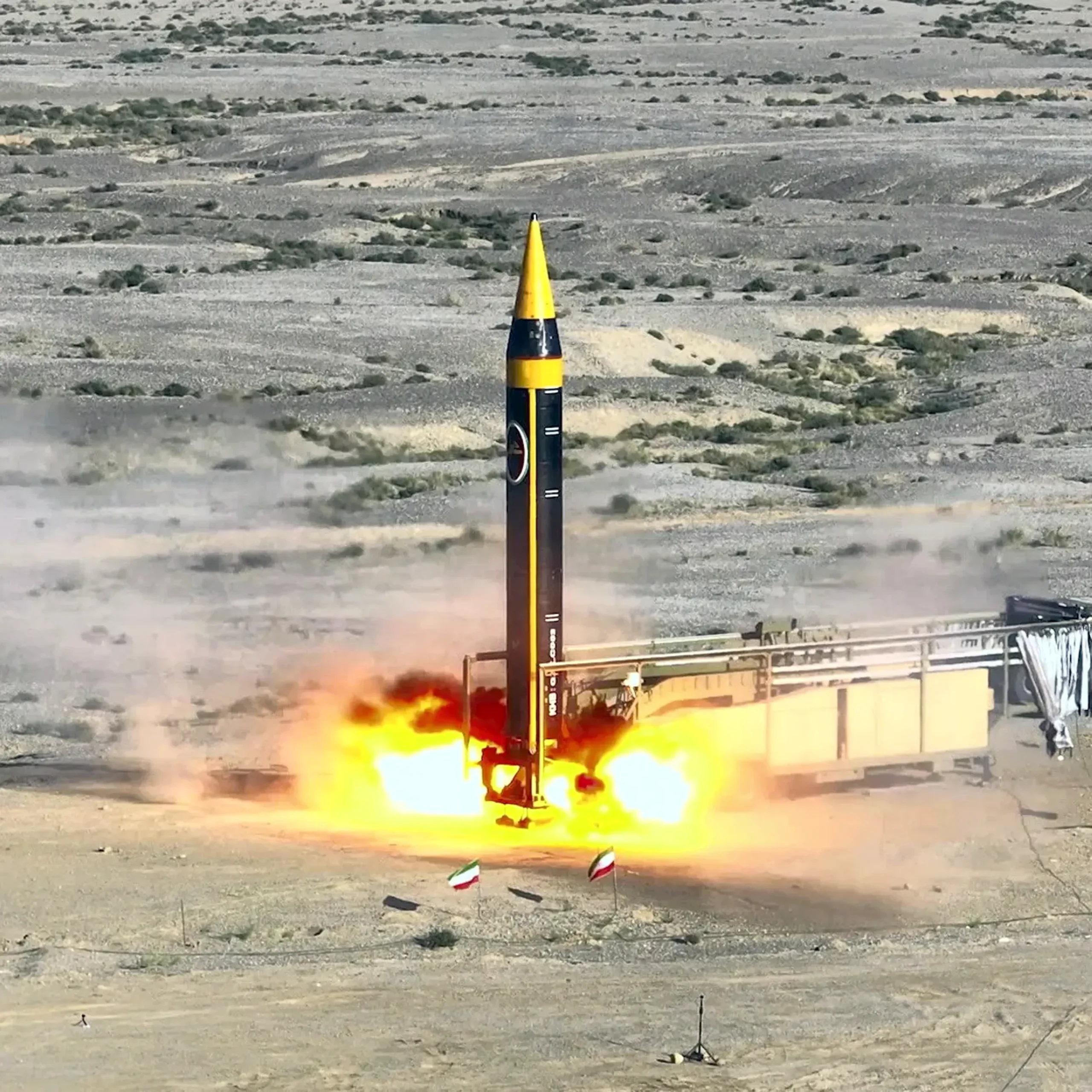 Iran unveils Khorramshahr-4 ballistic missile, announcing advanced ...