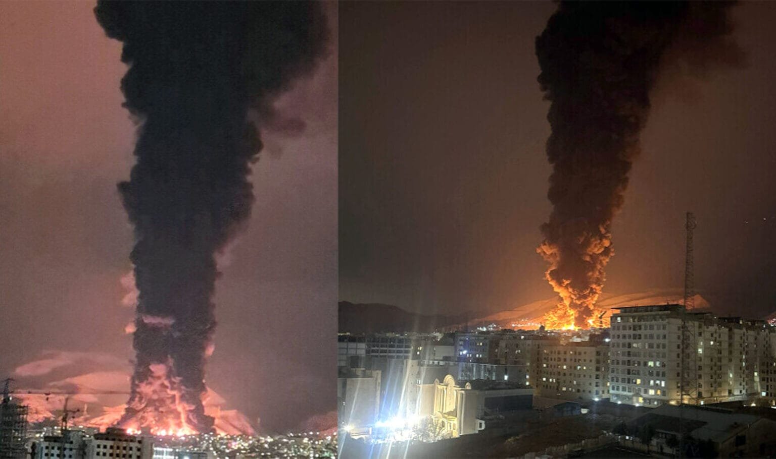 Tehran: Ongoing fuel tank fires threaten environmental disaster