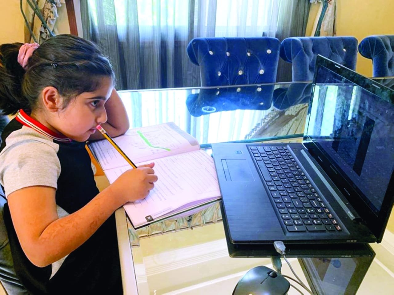 The UAE temporarily adopts distance learning for schools and universities.
