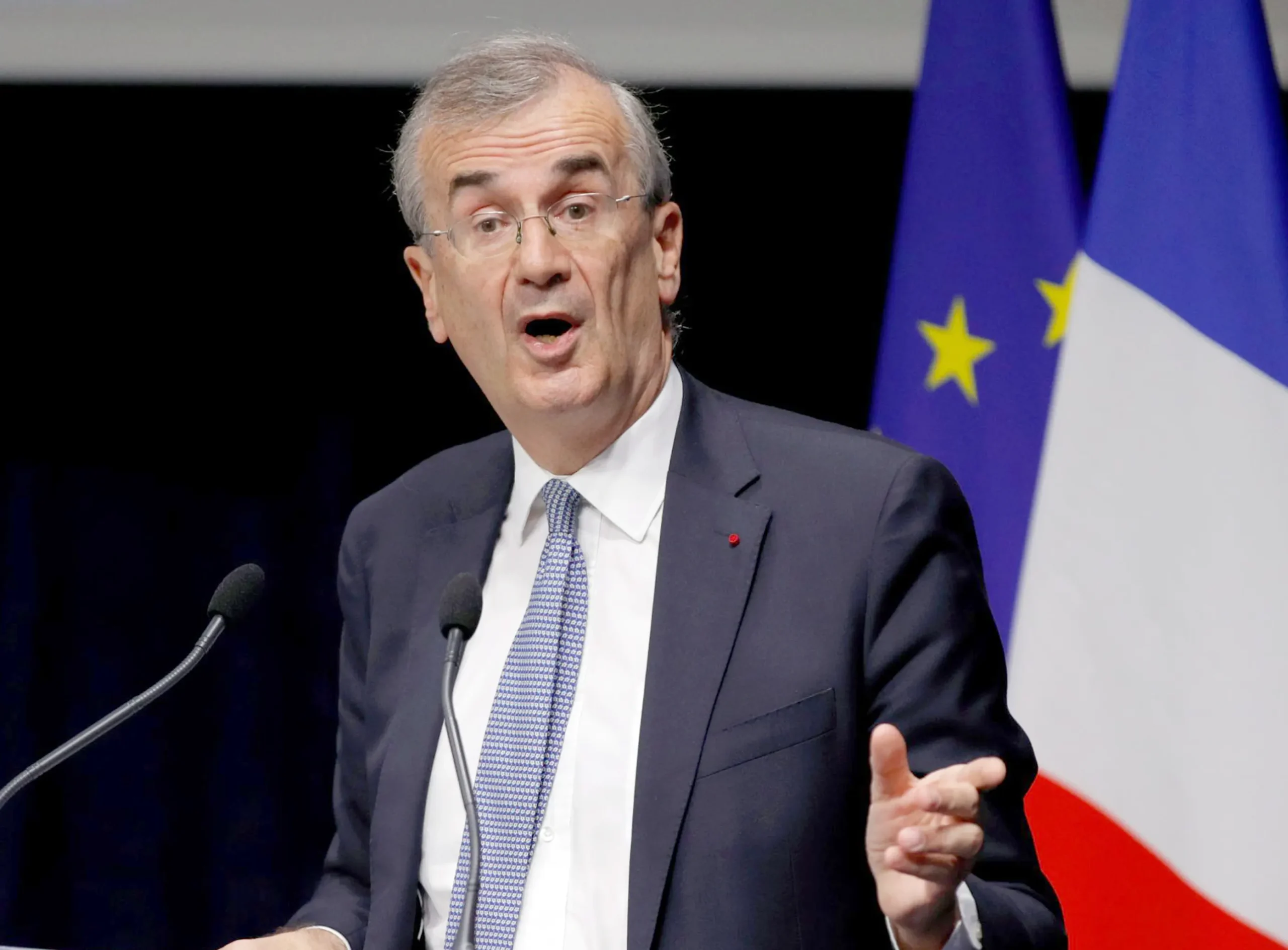 The French central bank: We are not living in a war economy... and ...