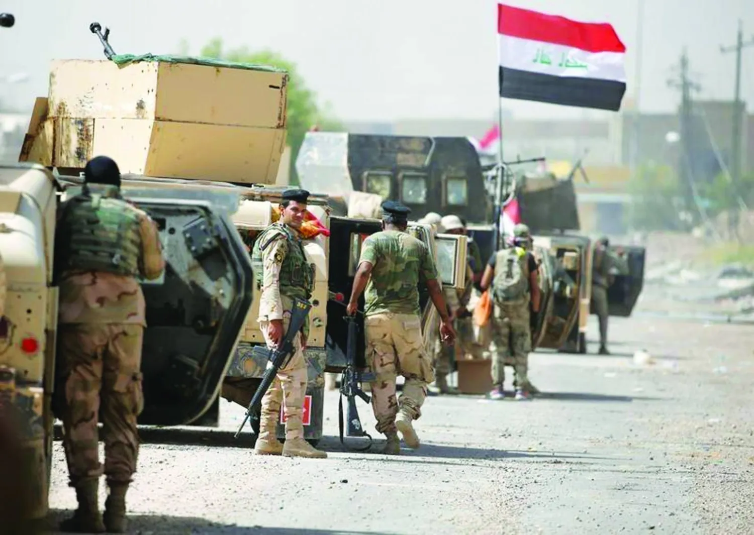 Eliminating ISIS Elements Iraq Security Forces Launch Strikes
