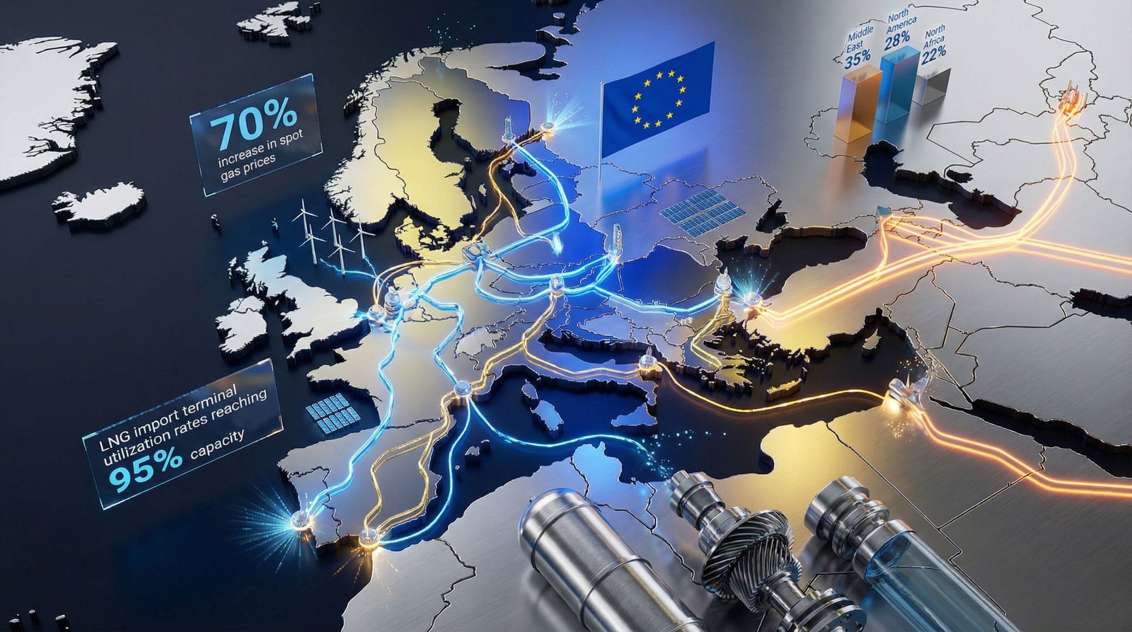 Europe Energy Security Challenges: Crucial Oil Shortage Risks