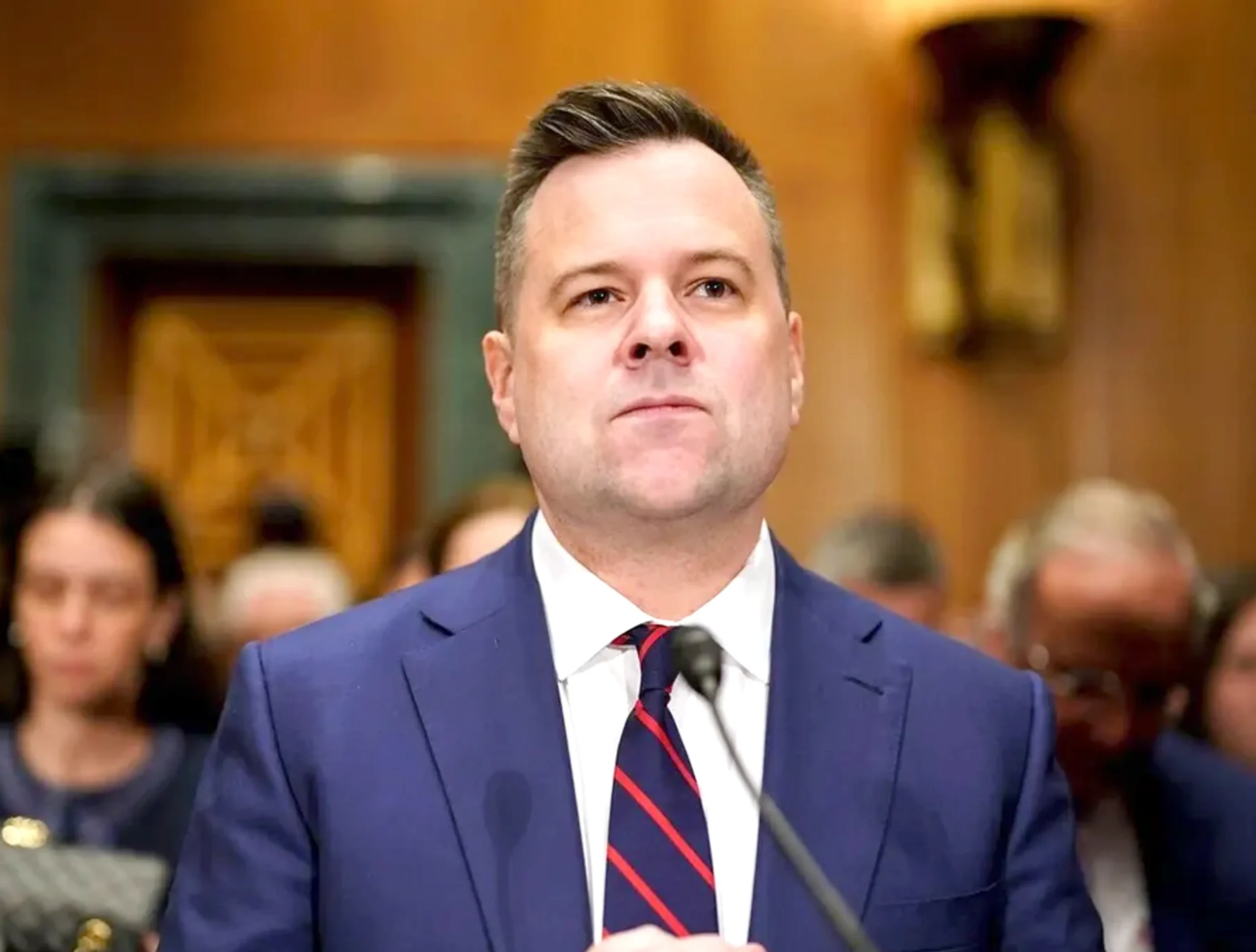 Trump appoints a top security official to temporarily head the National ...