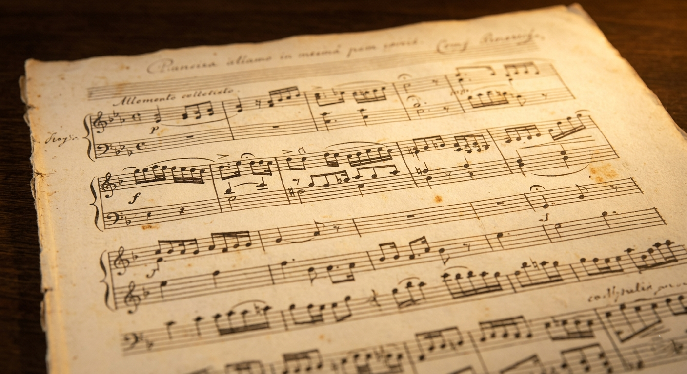 Rare Beethoven Handwritten Manuscript Goes to Auction After 20 Years