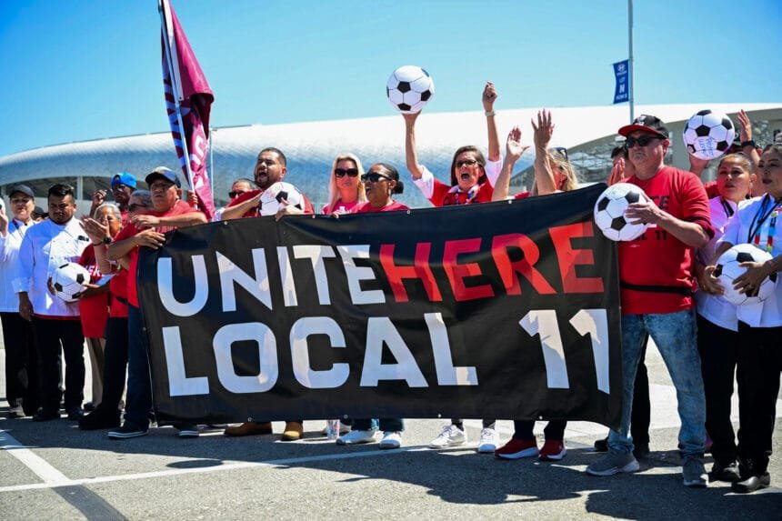 Protests Block Access Road to 2026 World Cup Opening Stadium